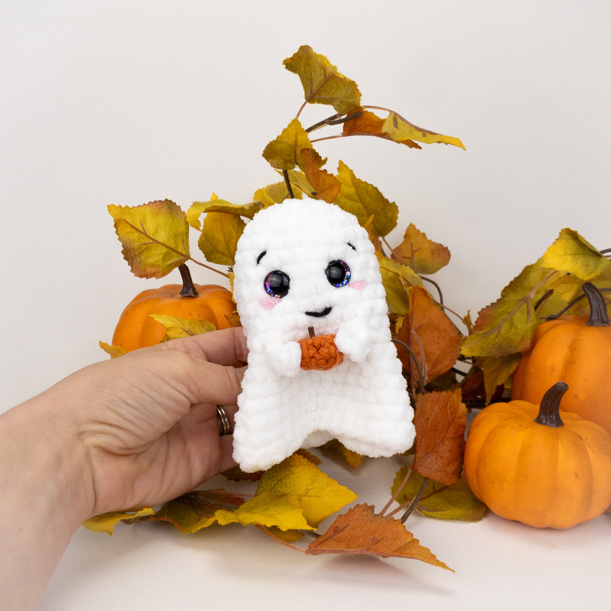 Ghasper the Plush Sheet Ghost - Low Sew – Theresas Crochet Shop