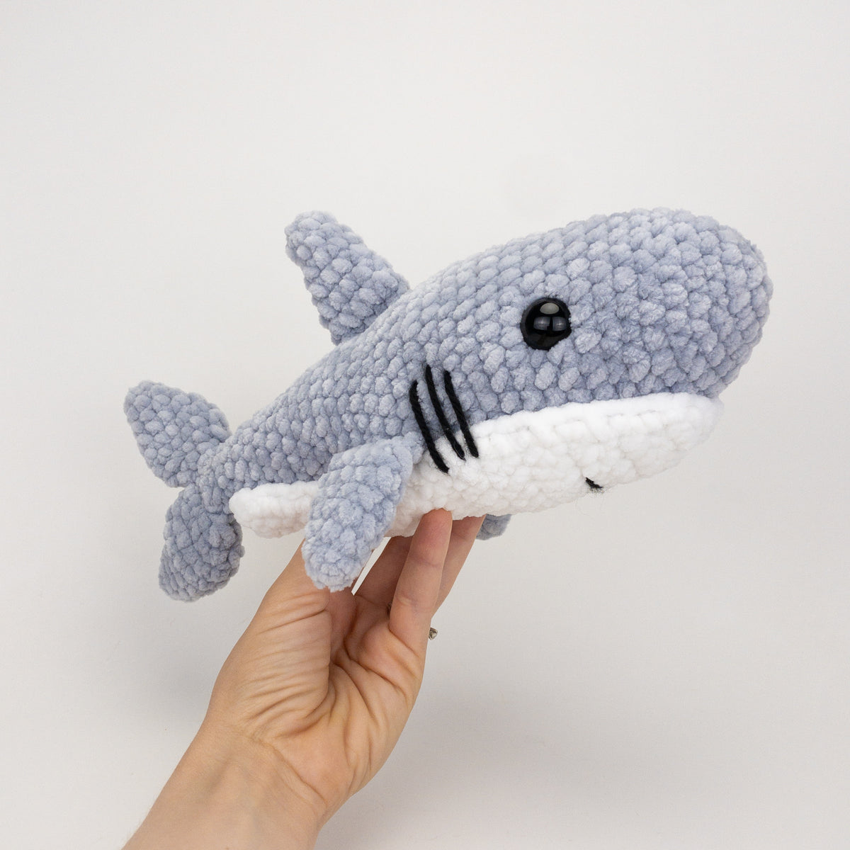 PATTERN PACK - 4 Plush Patterns - Sharks and Whales – Theresas Crochet Shop