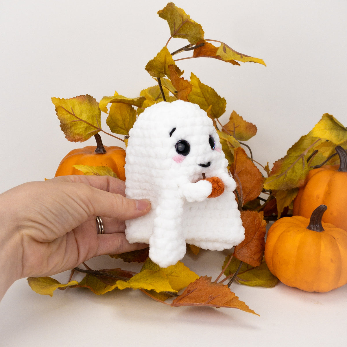 Ghasper the Plush Sheet Ghost - Low Sew – Theresas Crochet Shop