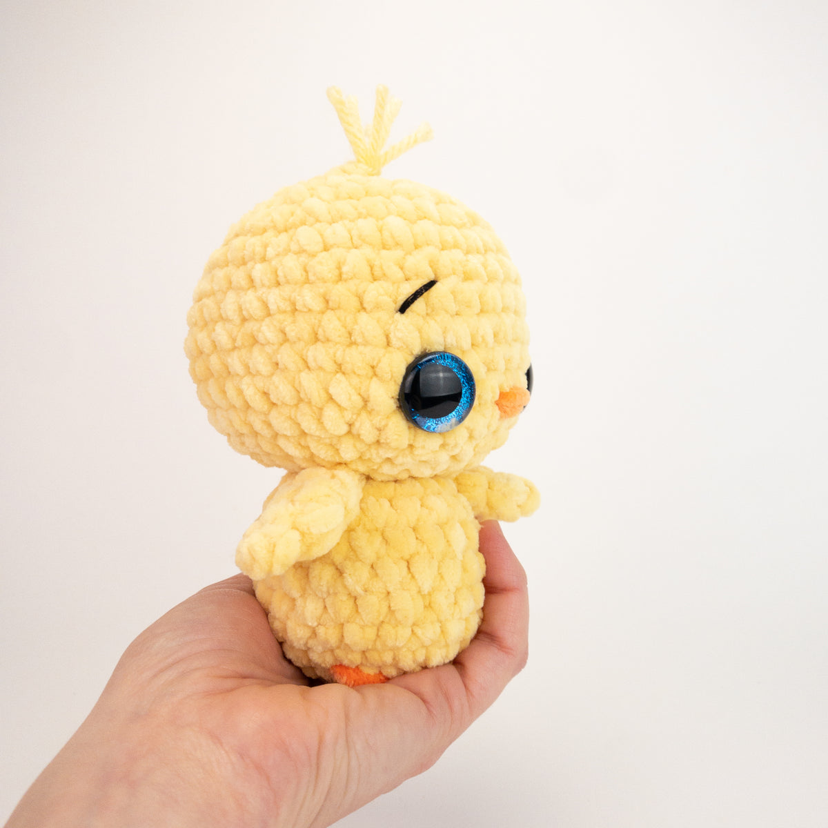 Plush Chirp the Chick – Theresas Crochet Shop